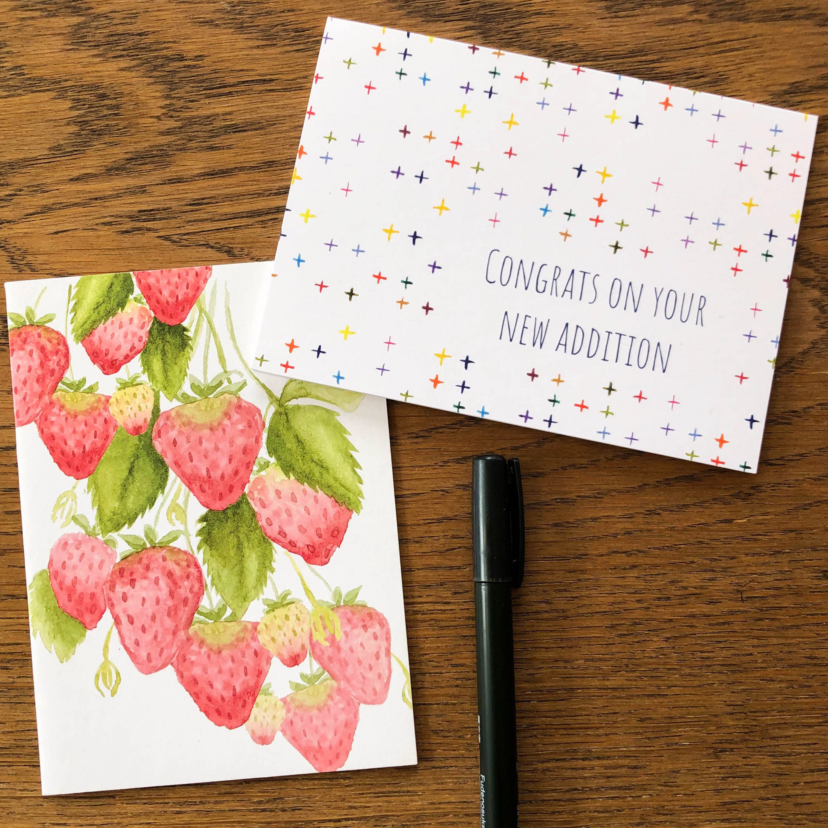 New Addition Baby Card New Baby Greeting Card New Parent Card Fun Baby ...