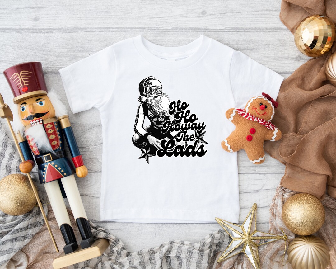 Ho Ho Howay the Lads Children's NUFC Christmas T-shirt - Etsy UK