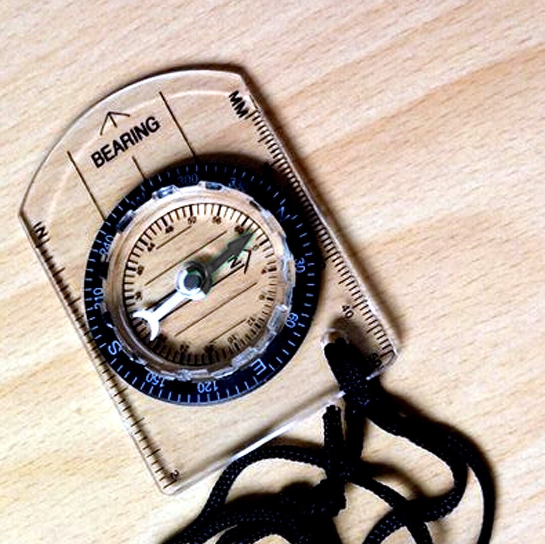 Map Reading Compass for Backpacking Navigation Camping Hiking - Etsy