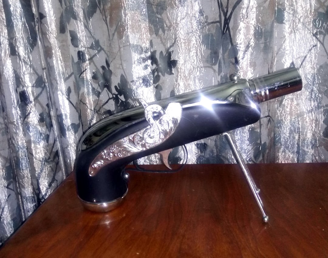 Whiskey Flintlock Pistol Decanter Music Box - Etsy