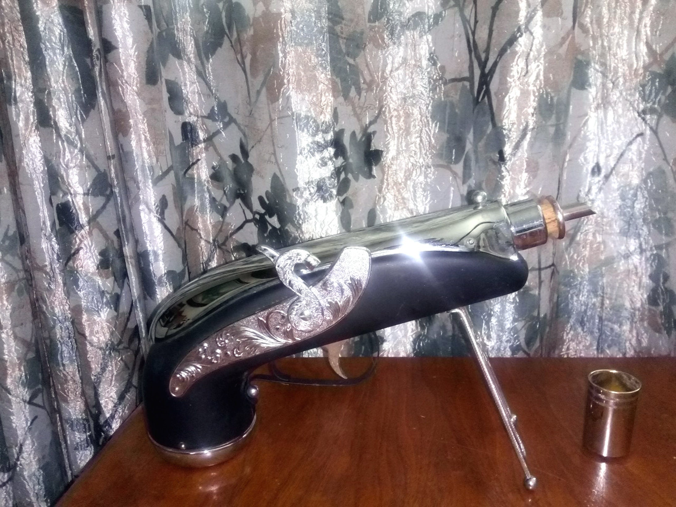 Whiskey Flintlock Pistol Decanter Music Box - Etsy