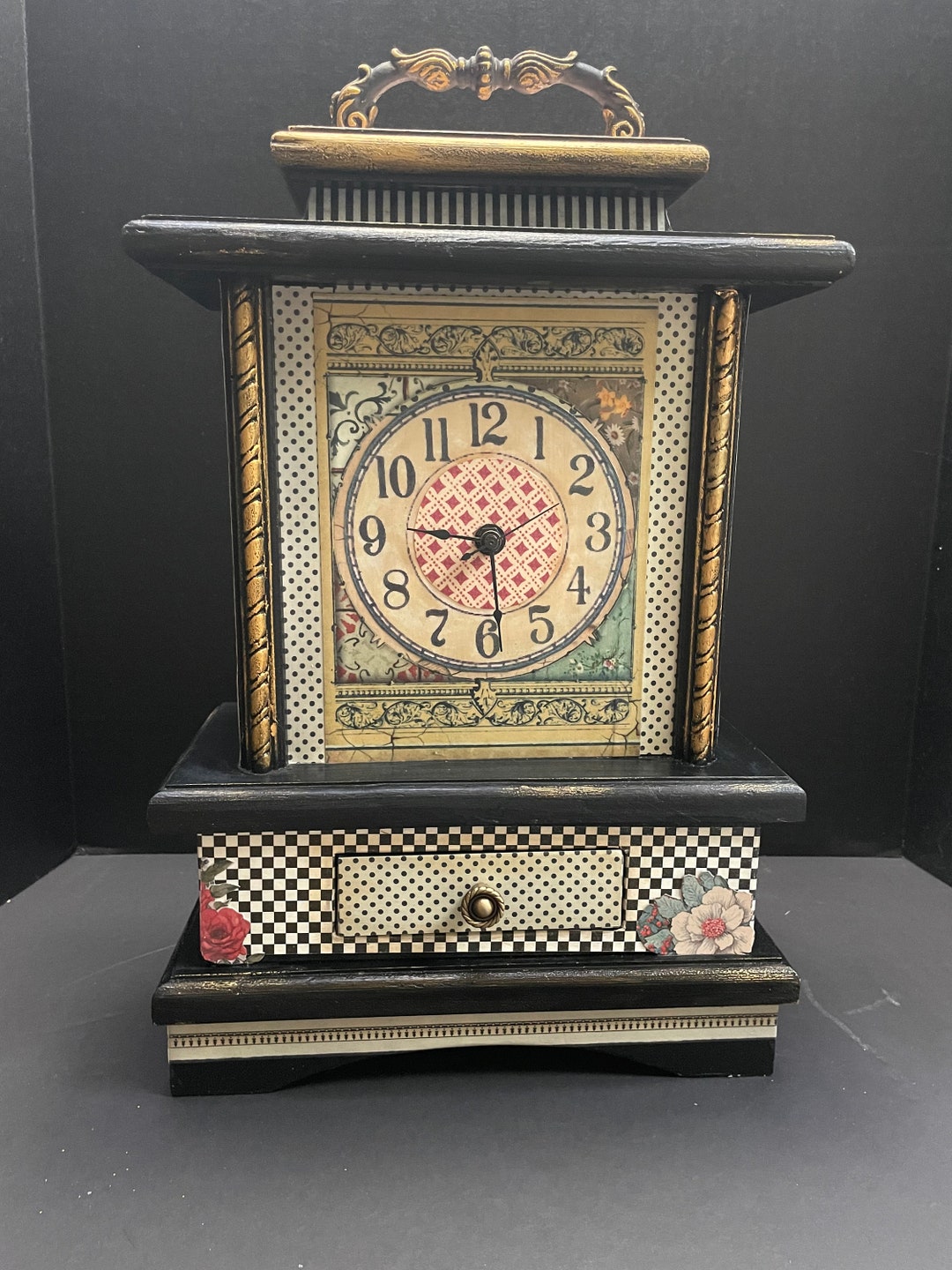 Little Red Riding Hood Mantle Clock - Etsy