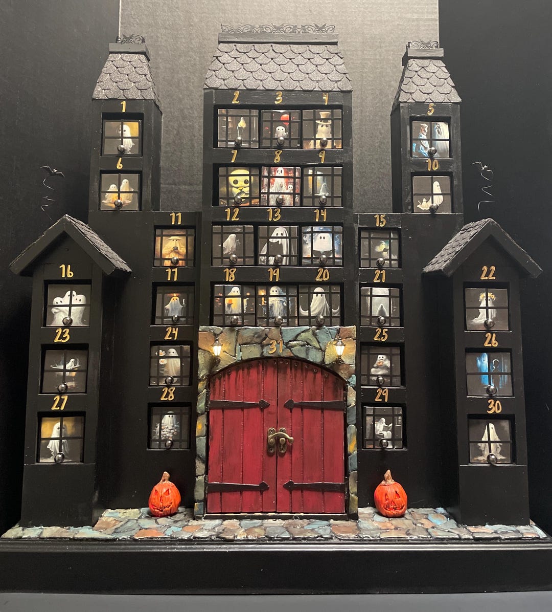 The House of Haunts Halloween Countdown Calendar - Etsy