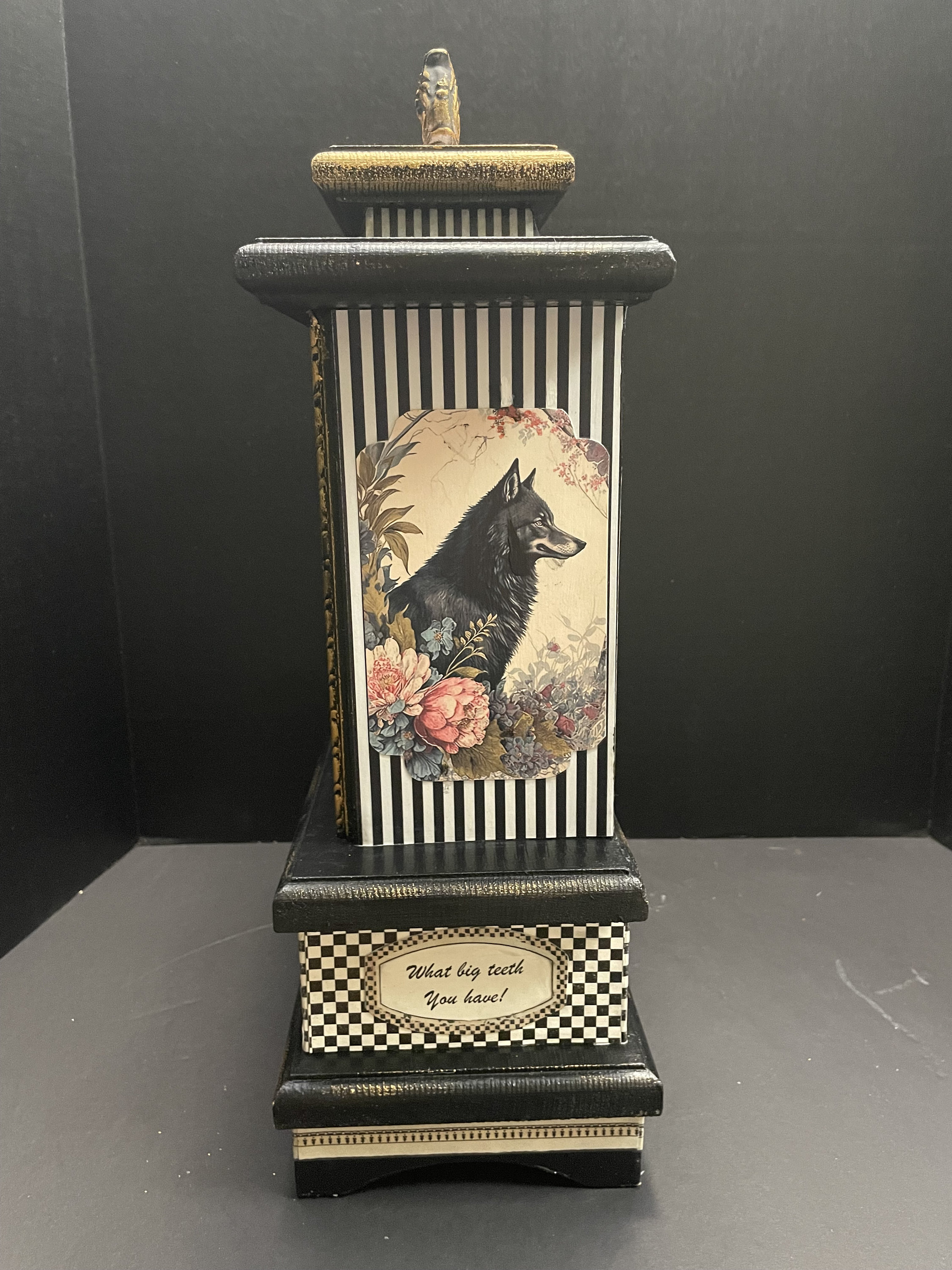 Little Red Riding Hood Mantle Clock - Etsy