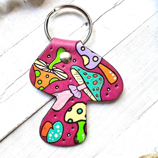 Key Shaped Key Chain - Etsy