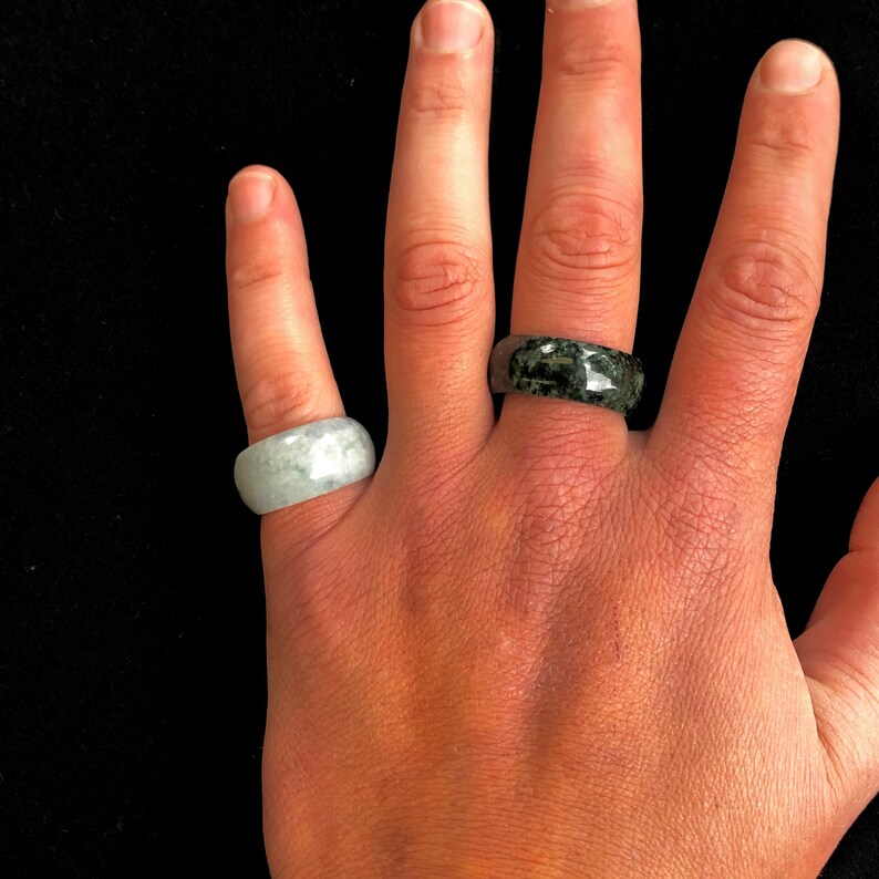 Jade Ring Jadeite Jade Ring Solid Gemstone Ring Solid Jade | Etsy