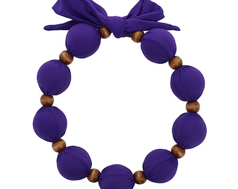 Beat Hot Flashes in Style! Nano-ice Cooling Necklace -- Solid Purple - Etsy