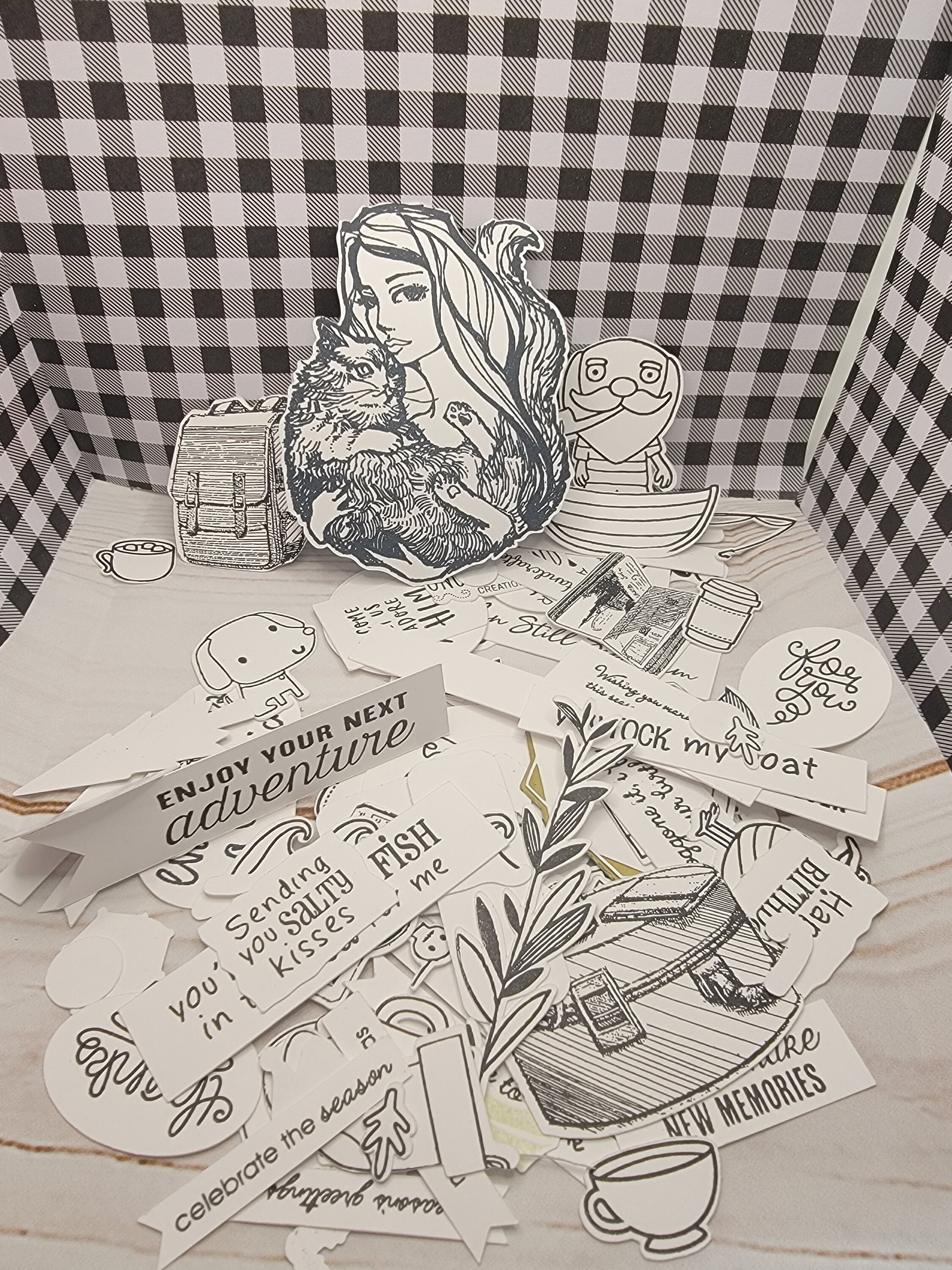 Mystery Bag - Clear Stamps and Free SVG Files - Etsy