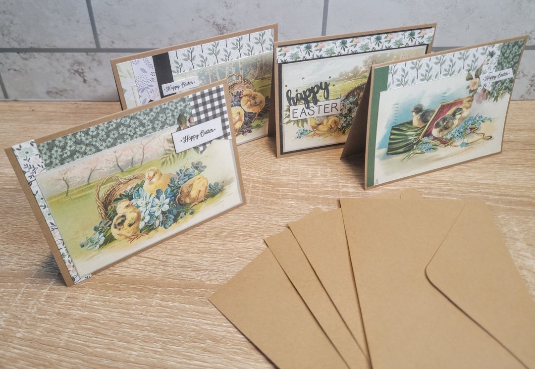 Lovely Retro-inspired Easter Cards - Etsy