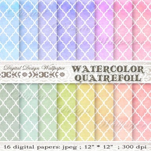 Rainbow Digital Paper,watercolor Digital Paper,watercolor Stripes ...