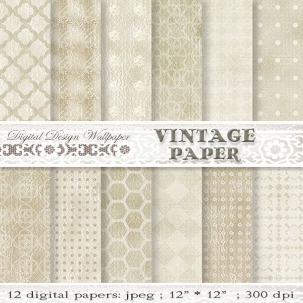 Vintage Paper Craft - Etsy