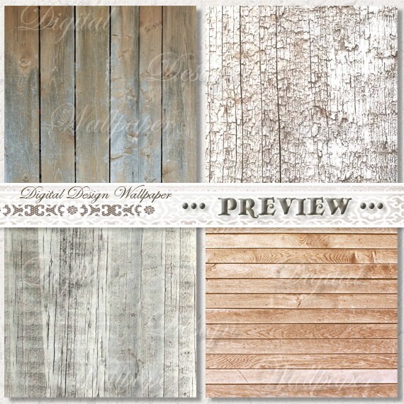 COMMERCIAL Usewood Digital Paper Rustic Wood Digital - Etsy
