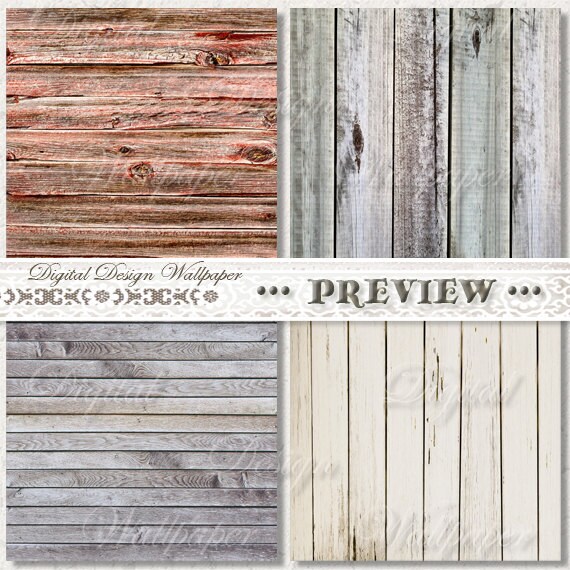 COMMERCIAL Use,wood Digital Paper, Rustic Wood Digital Paper,wood ...