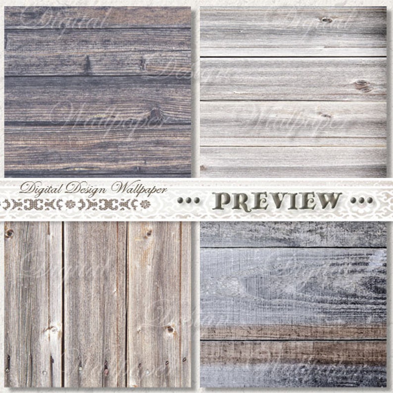 COMMERCIAL Use,white Wood,wood Digital Paper, Rustic Wood Digital Paper ...