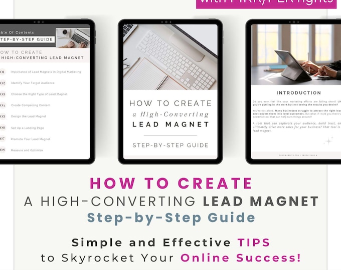 6 Lead Magnet Checklist: How to Create a High-converting Offer ...