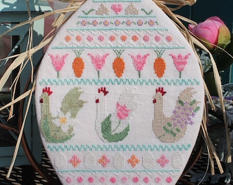 Counted Cross Spring Fling PDF Instant Download - Etsy