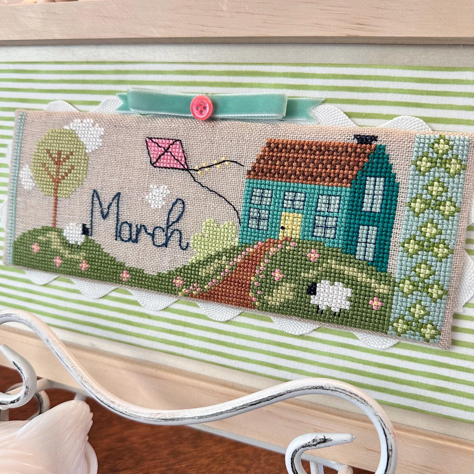The March House - PDF Instant Download - Counted Cross Stitch Pattern ...