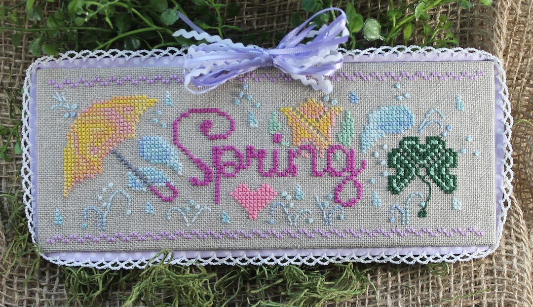 Counted Cross Spring Fling PDF Instant Download - Etsy