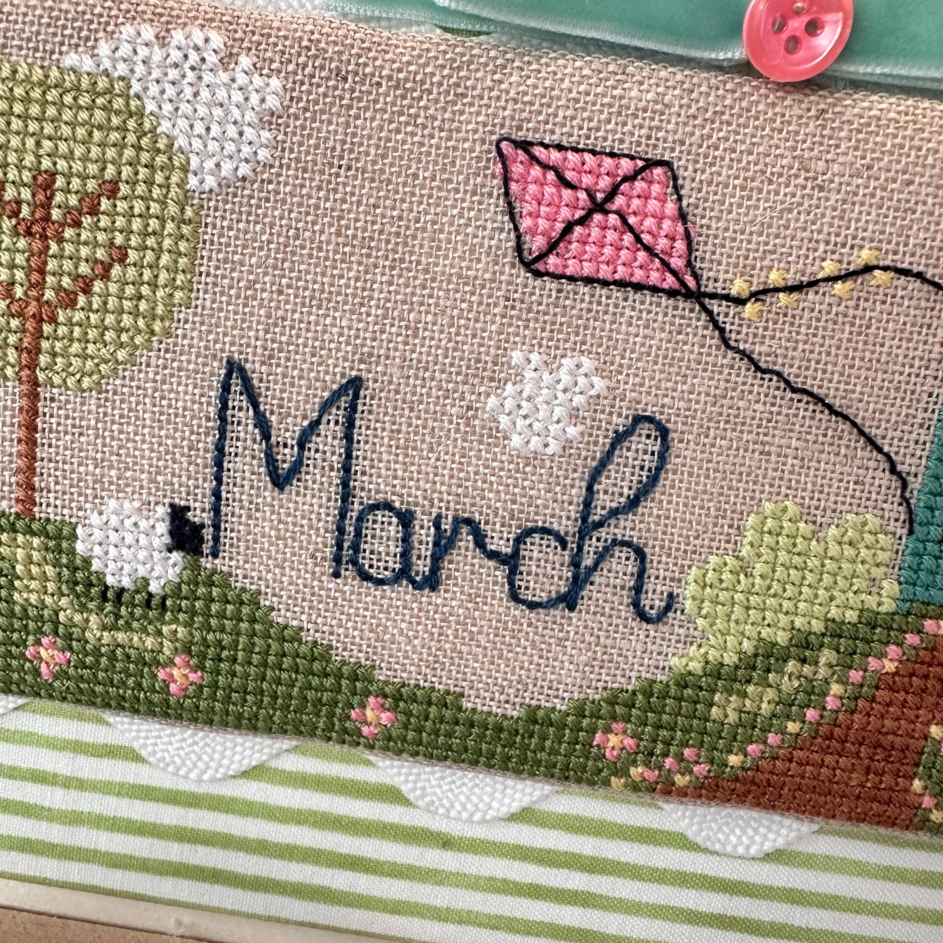 The March House - PDF Instant Download - Counted Cross Stitch Pattern ...