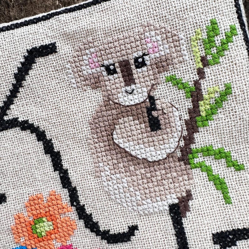 Katie Koala - Animal Alphabet Series - Printed Version - Counted Cross ...