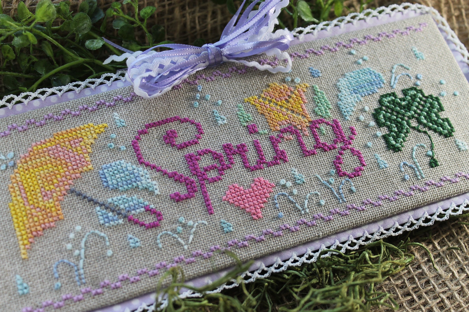 Counted Cross Spring Fling PDF Instant Download - Etsy