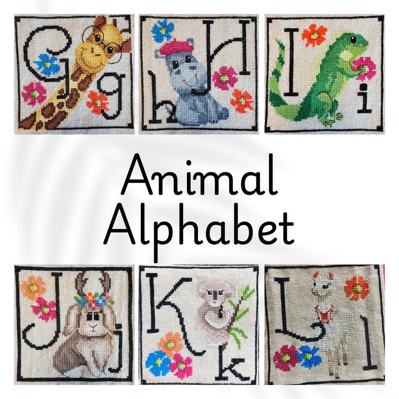 Ellie Elephant -animal Alphabet Series - PDF Instant Download -counted ...