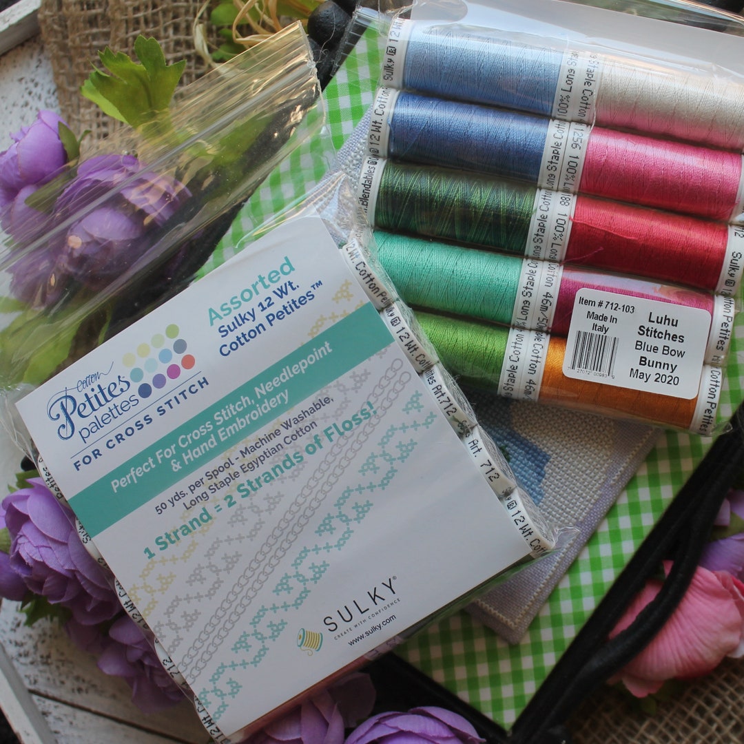 SULKY THREAD PACK for Blue Bow Bunny - Etsy