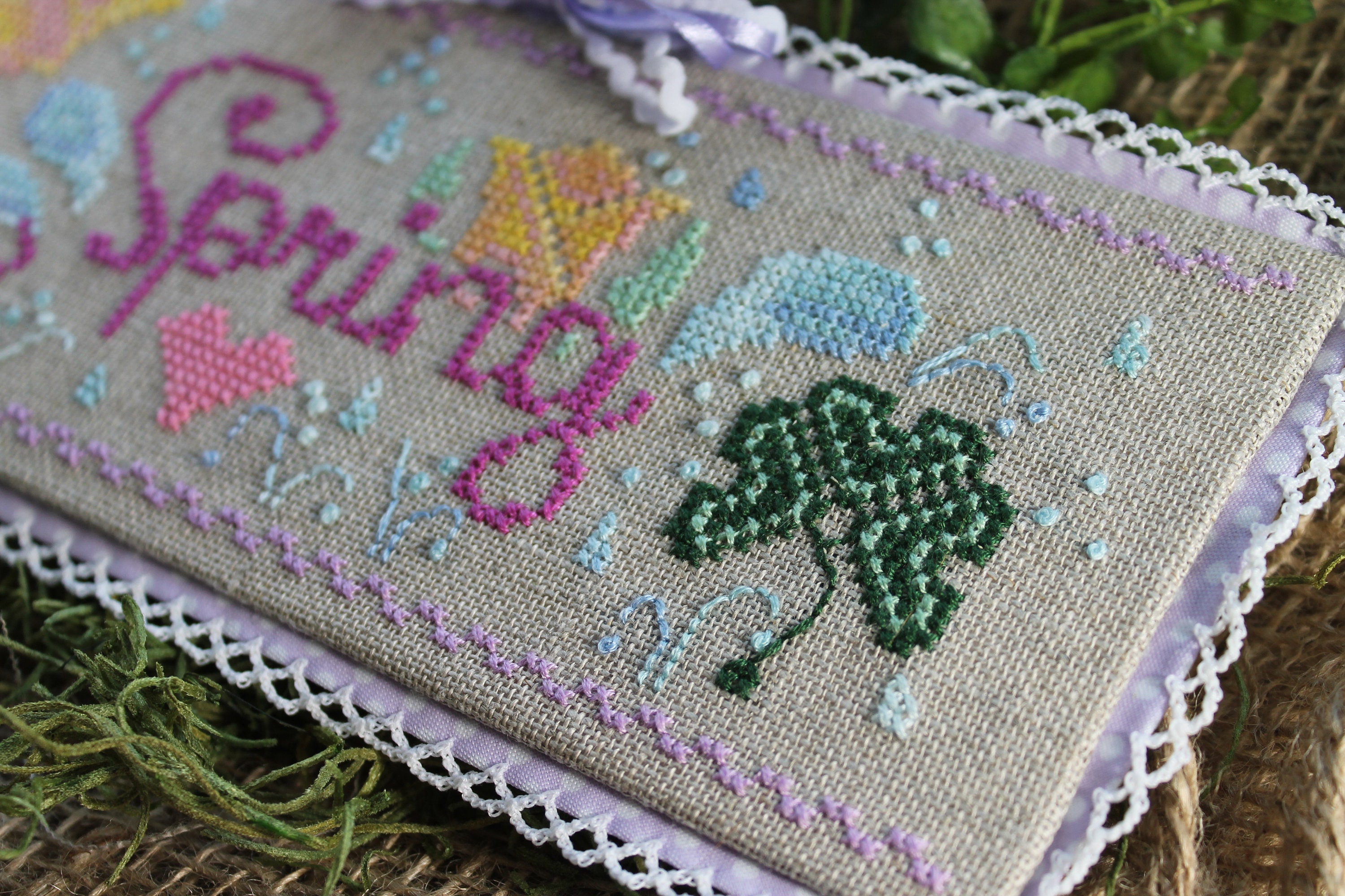 Counted Cross Spring Fling PDF Instant Download - Etsy