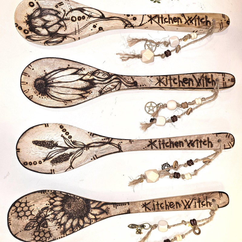 Pyrography Spoons - Etsy