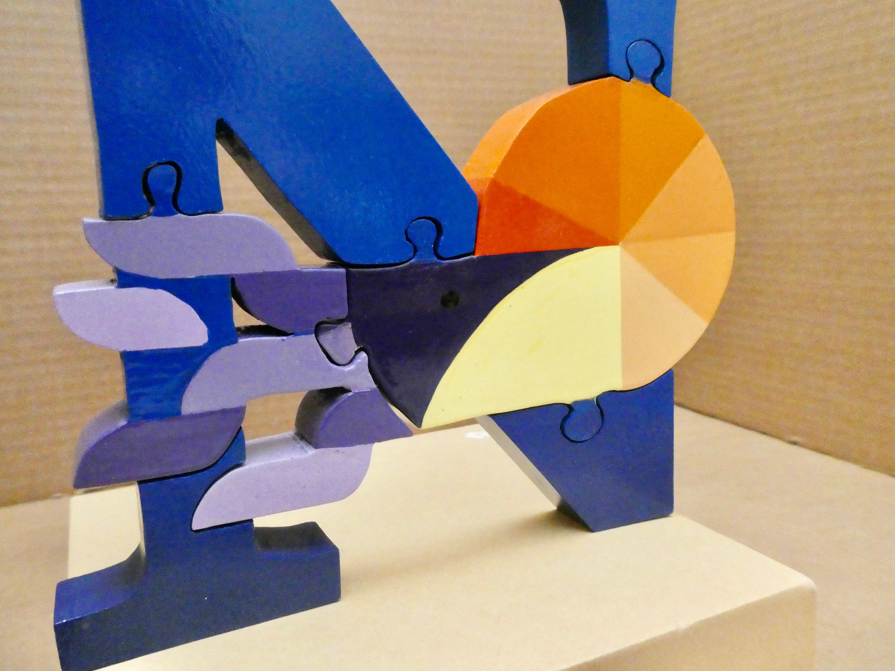 N is for Nautilus Wooden Puzzle - Etsy