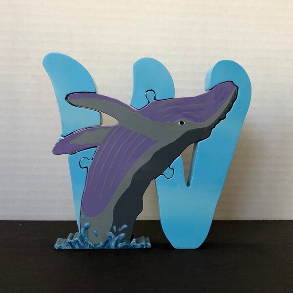 Wooden Letter W - Etsy