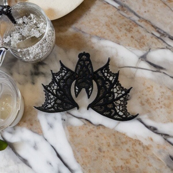 Lace Bat - Etsy