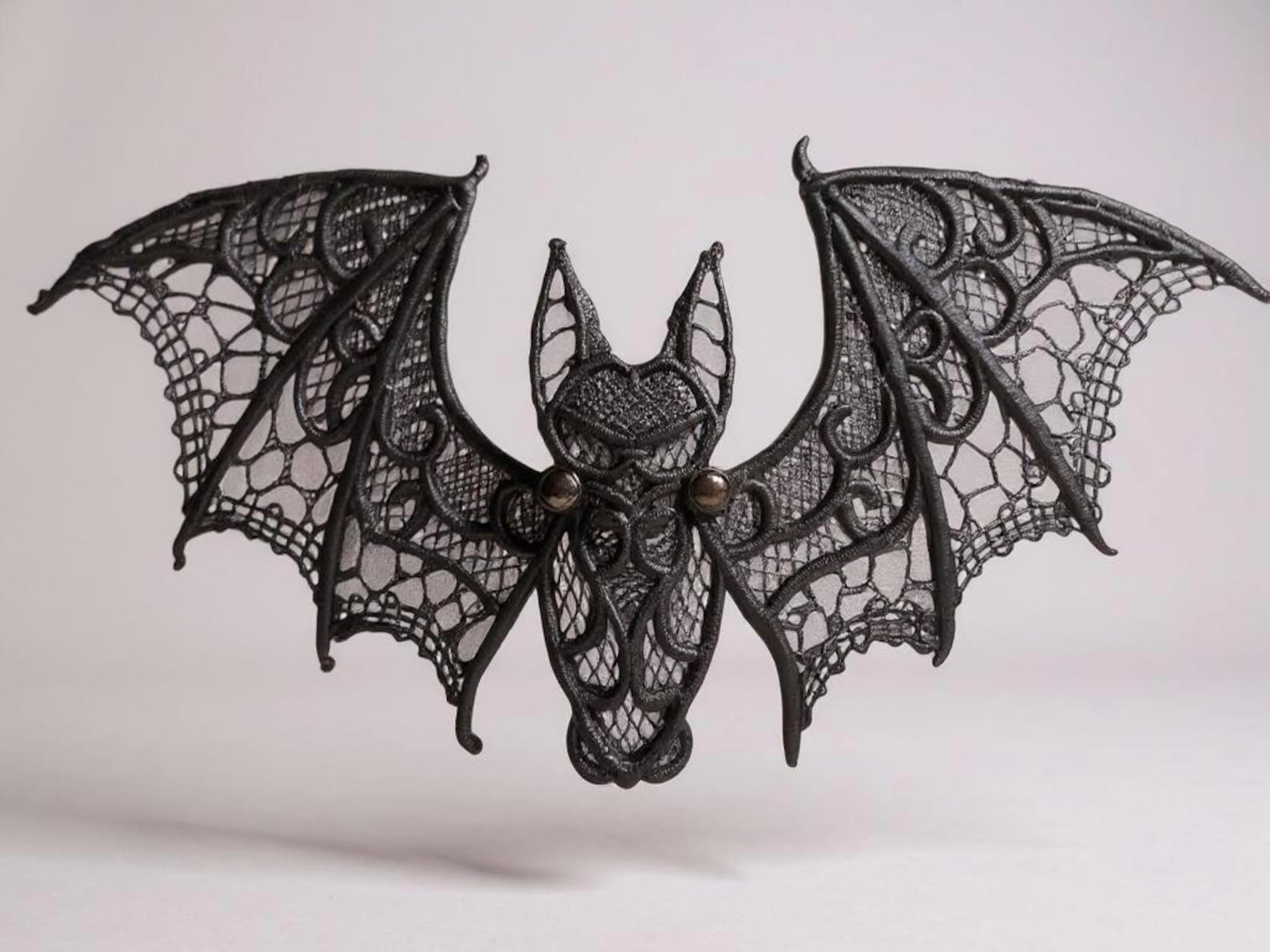 Lace Bat / Decoration / Ornament / Free Standing Lace / Design ...