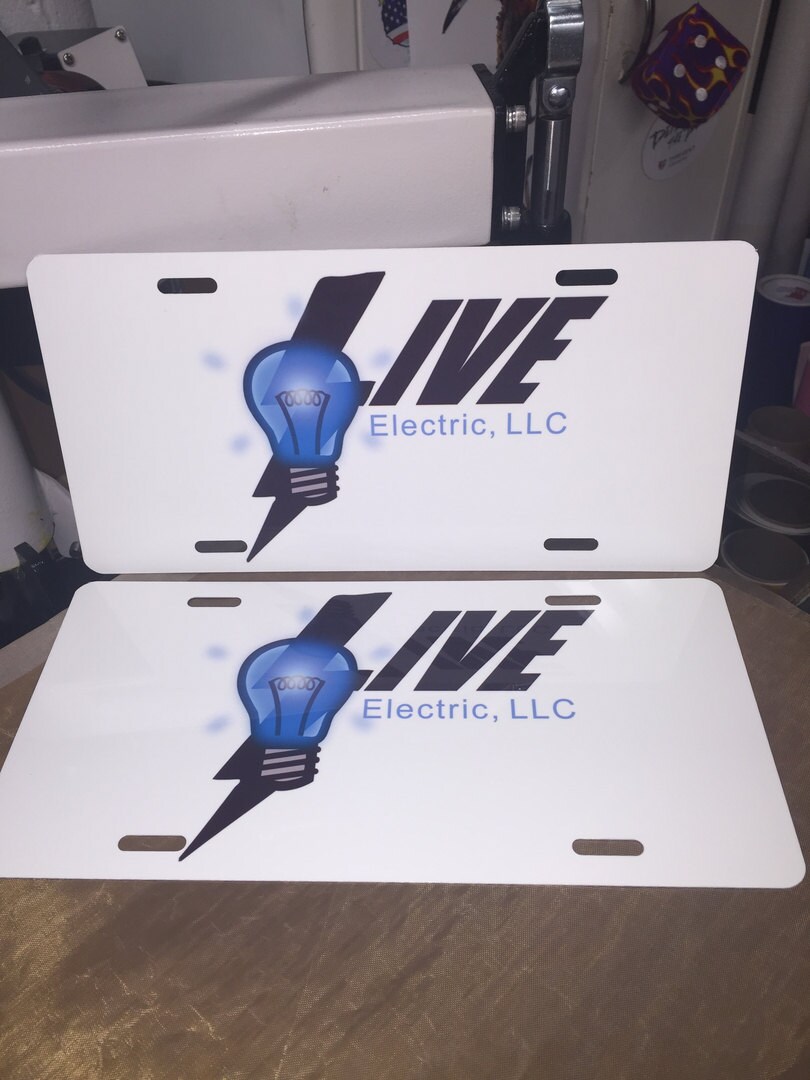 Custom License Plate Personalized License Plate Car - Etsy