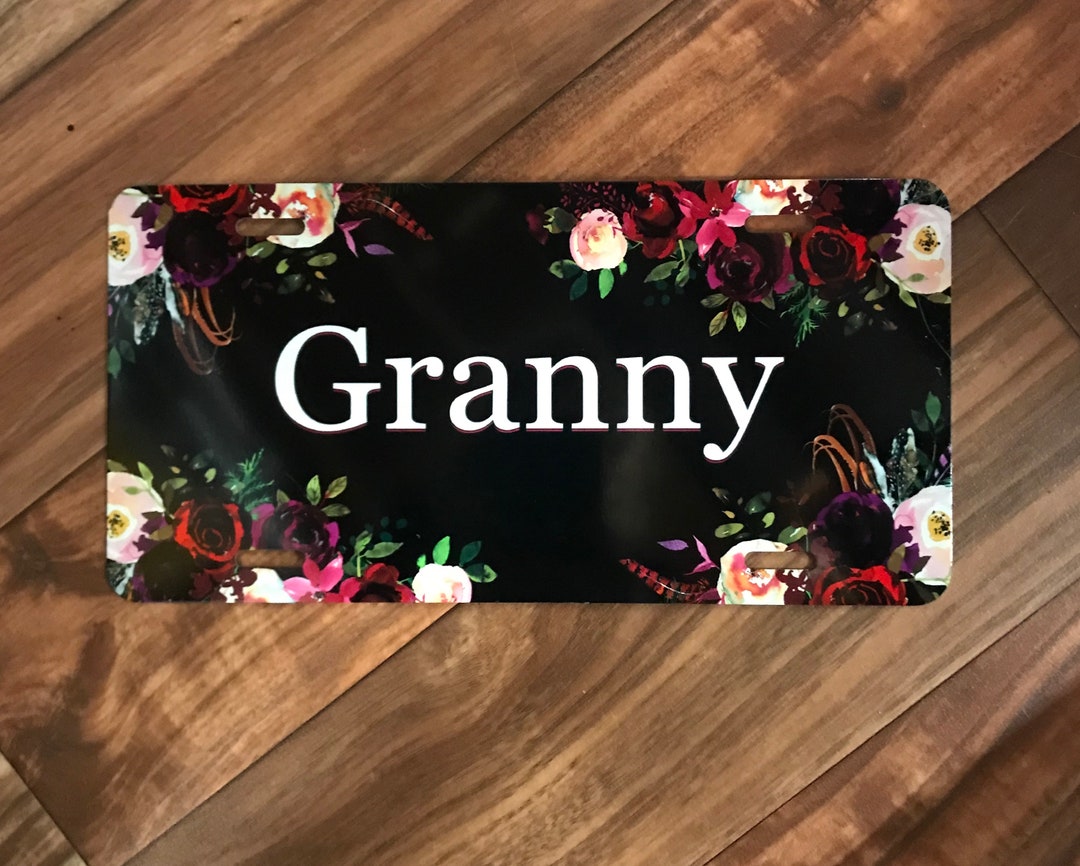 Custom License Plate, Personalized License Plate, Car Accessory, Car ...