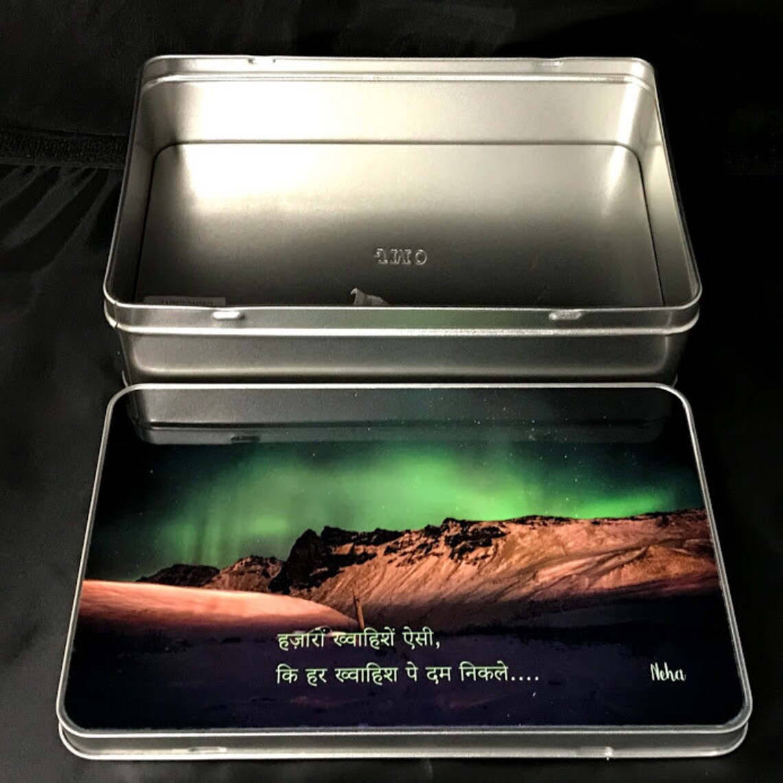 Personalized Cookie Tin Custom Tin Personalized Tin Photo - Etsy