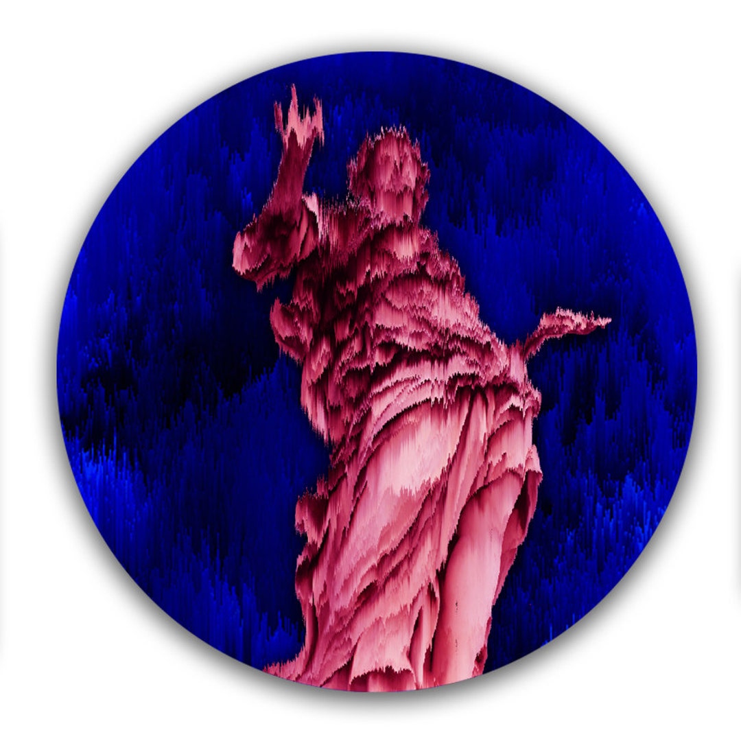 Glitch Aesthetic Sticker 1 see Item Description - Etsy