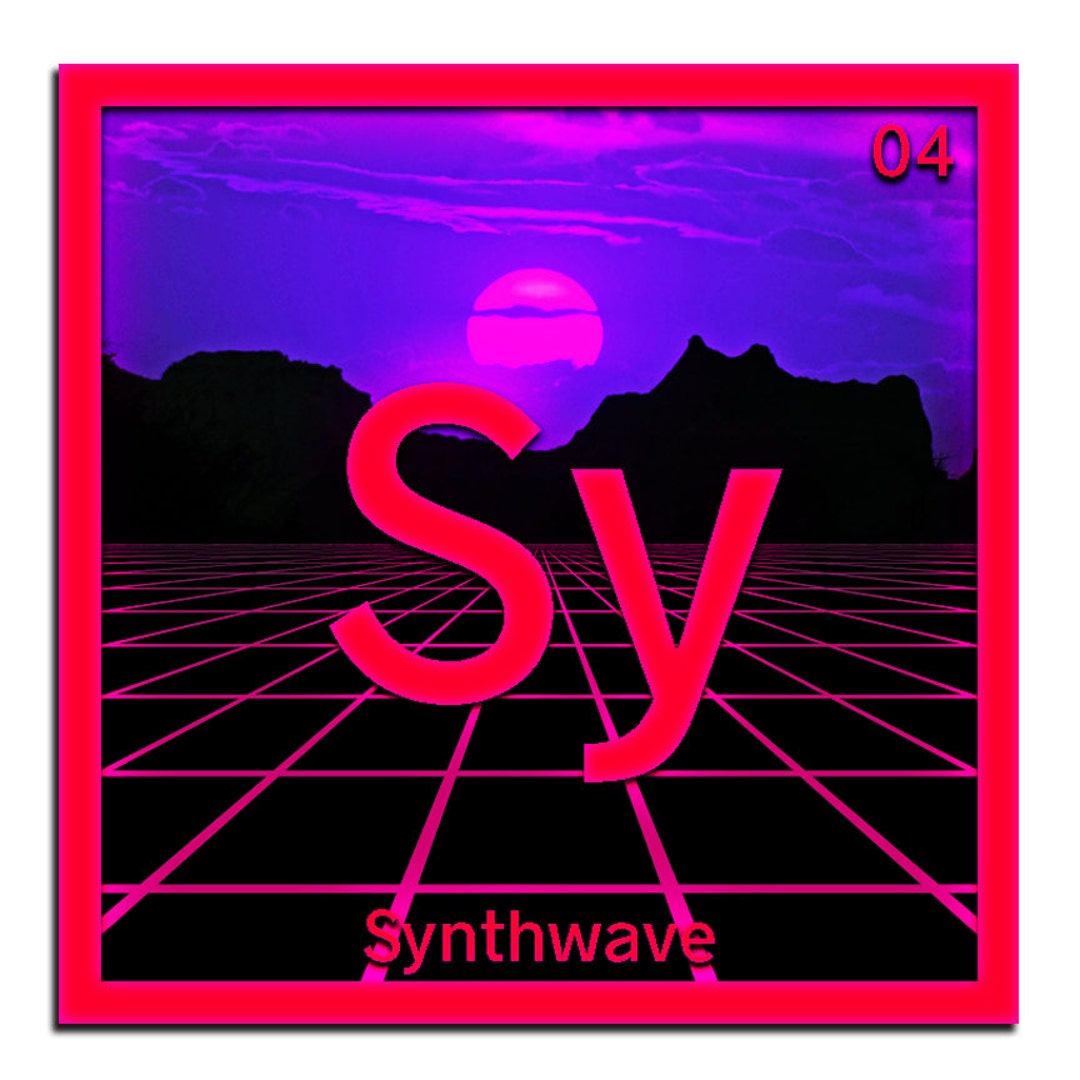 Synthwave Element Sticker see Item Description - Etsy