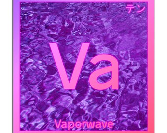 Vaporwave Sticker - Etsy