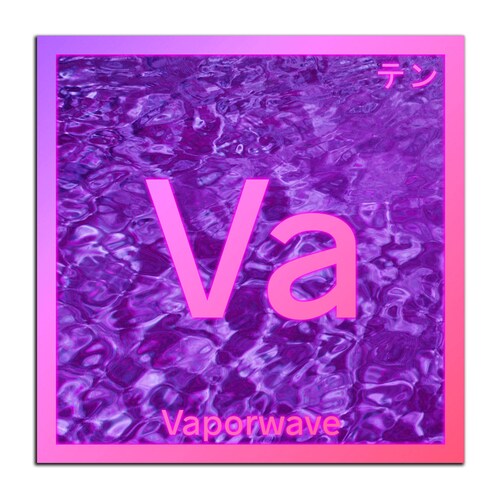 Vaporwave Aesthetic Sticker 1 see Item Description - Etsy