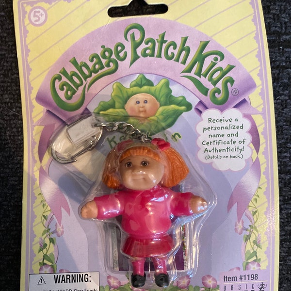 Cabbage Patch Kid Keychain - Etsy