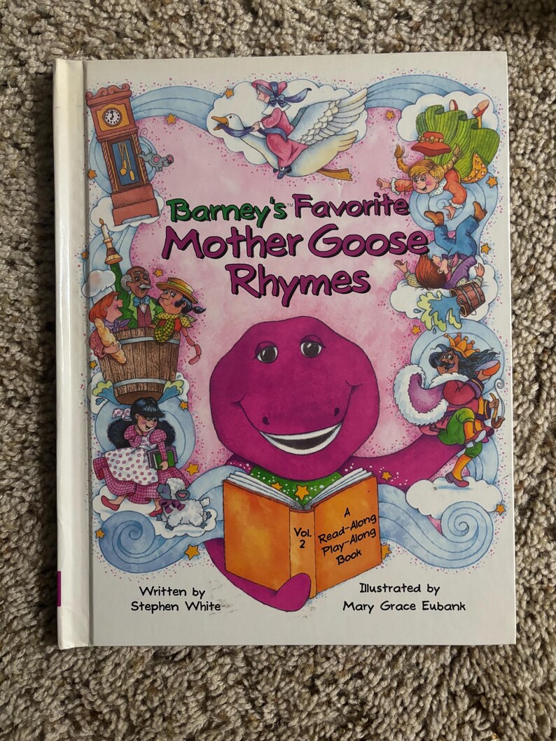 Barney’s Favorite Mother Goose Rhymes Vol. 1 AND 2 - Etsy