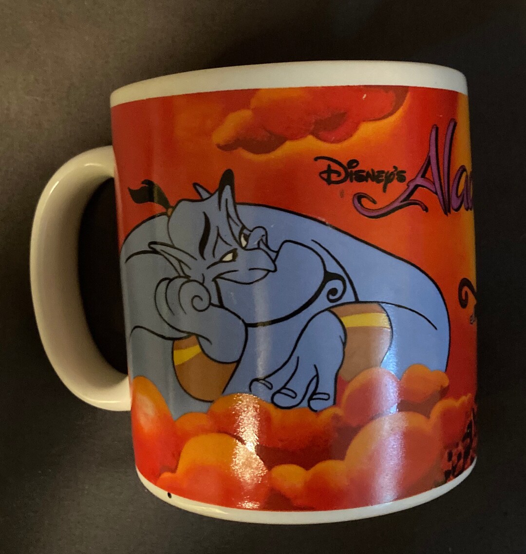 DISNEY Aladdin Mug - Etsy