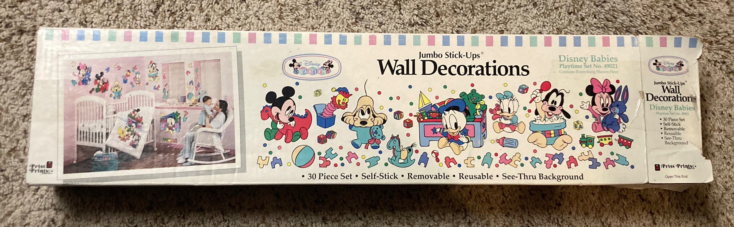 90s Disney Babies Jumbo Stick-ups Wall Decorations - Etsy