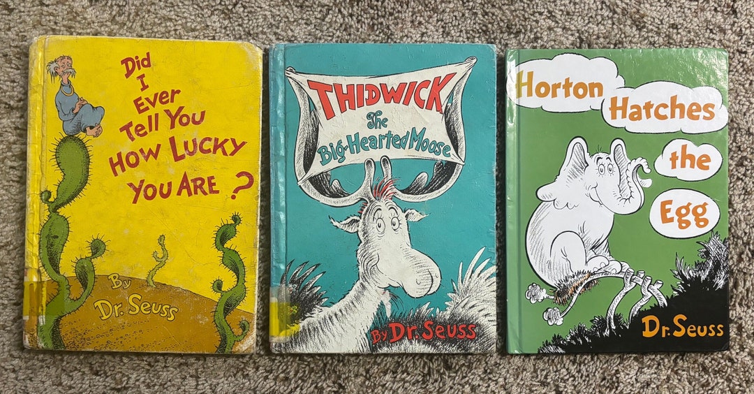 Vintage Dr Seuss Book Collection - Etsy