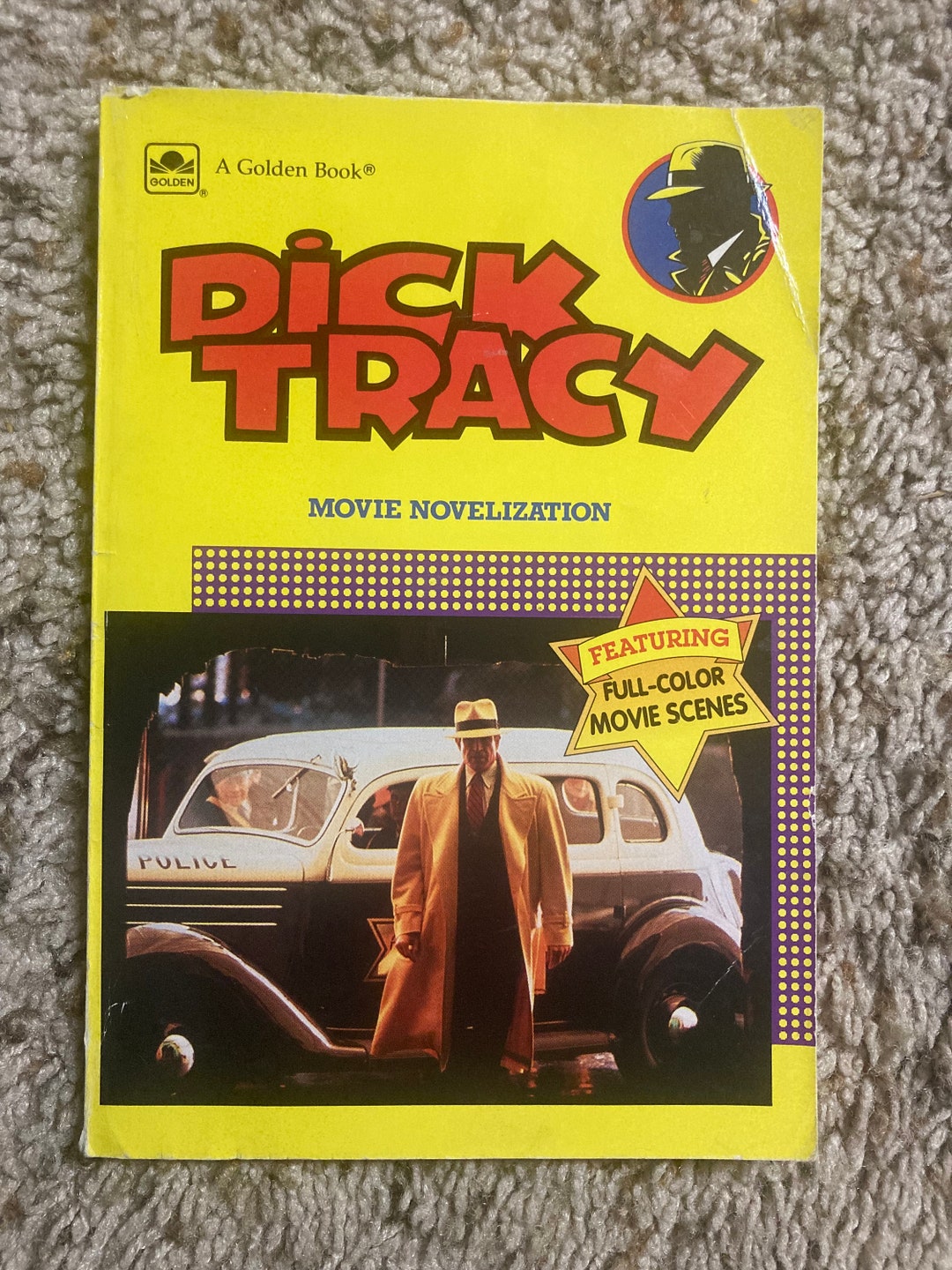 90s Dick Tracy Book Fair Novel - Etsy