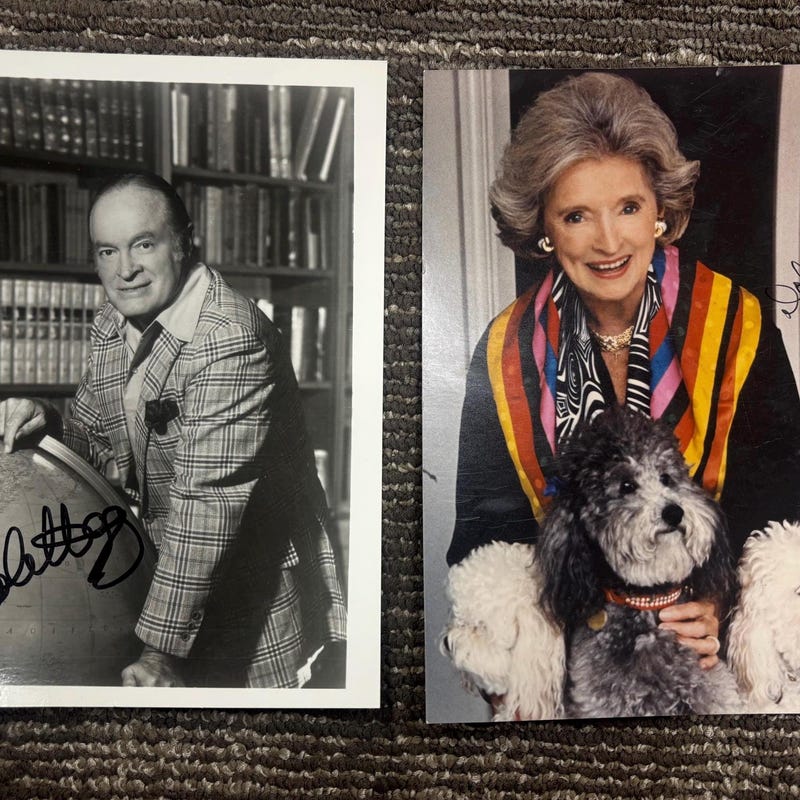 Autograph Bob Hope - Etsy