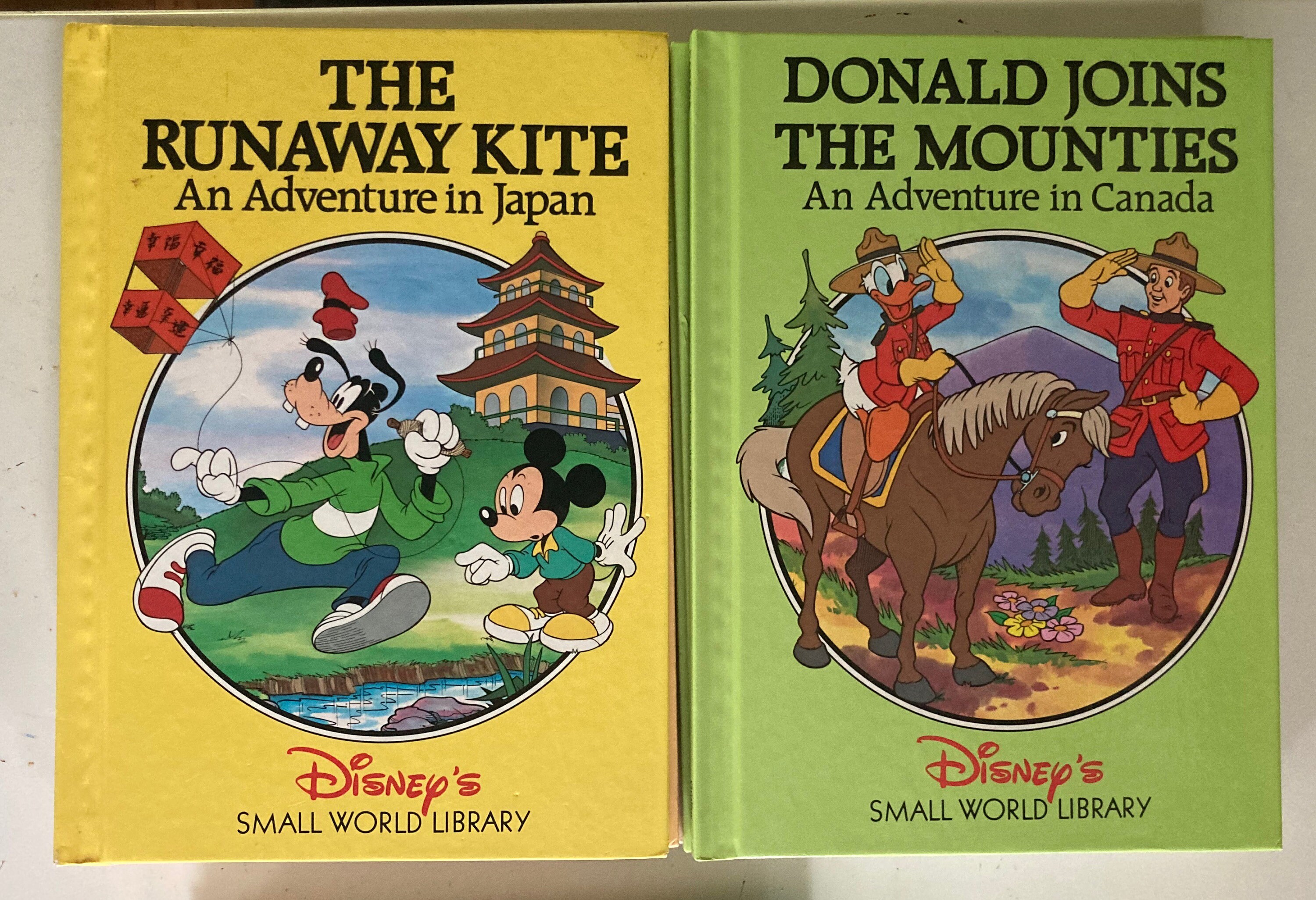 18 VINTAGE Disney Wonderful World of Reading Around the World Book ...