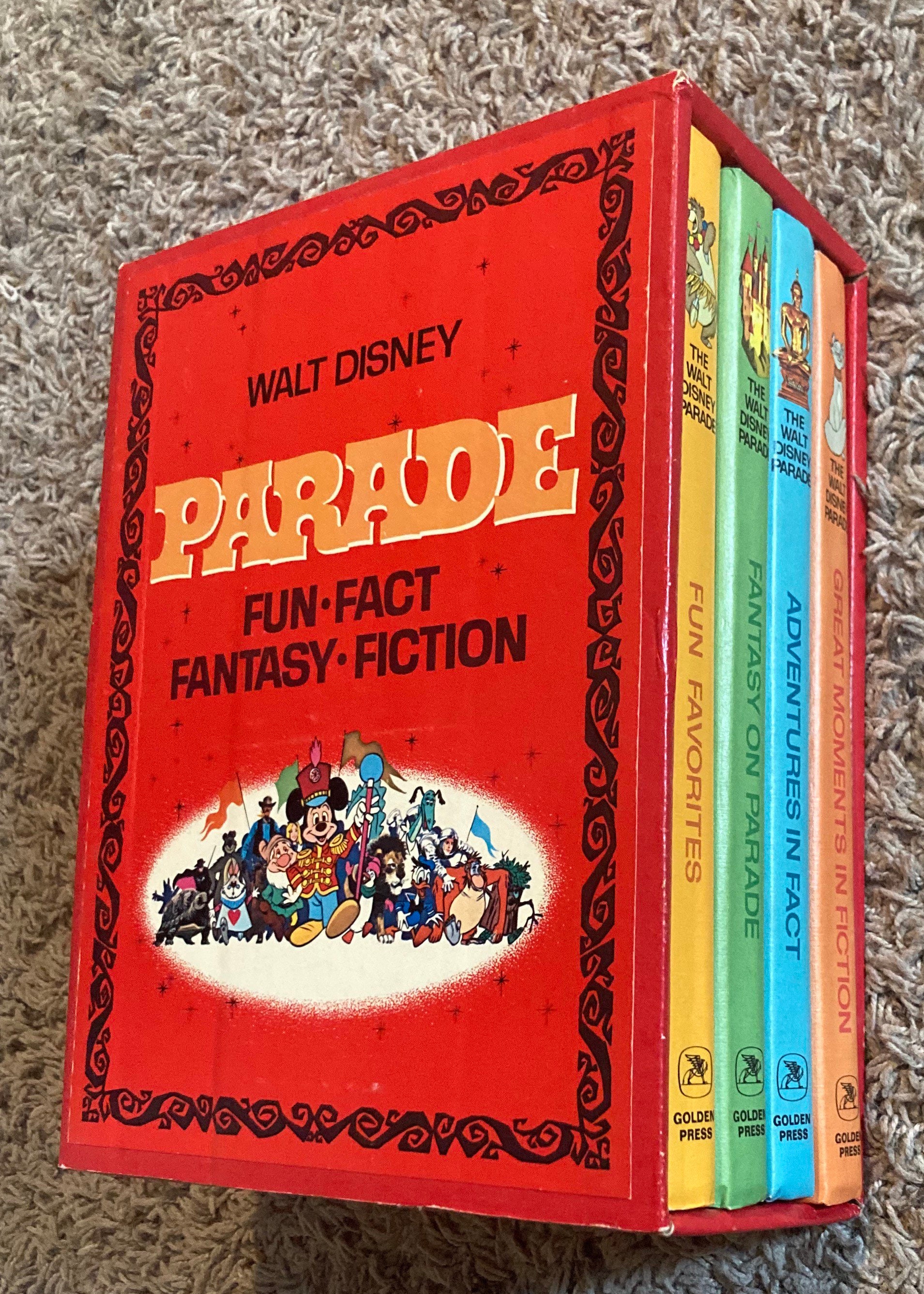 Walt DISNEY Parade Book Collection Fun Fantasy Fiction and - Etsy