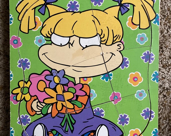 90s Vintage Nickelodeon Playskool Rugrats Angelica Children’s Wood ...